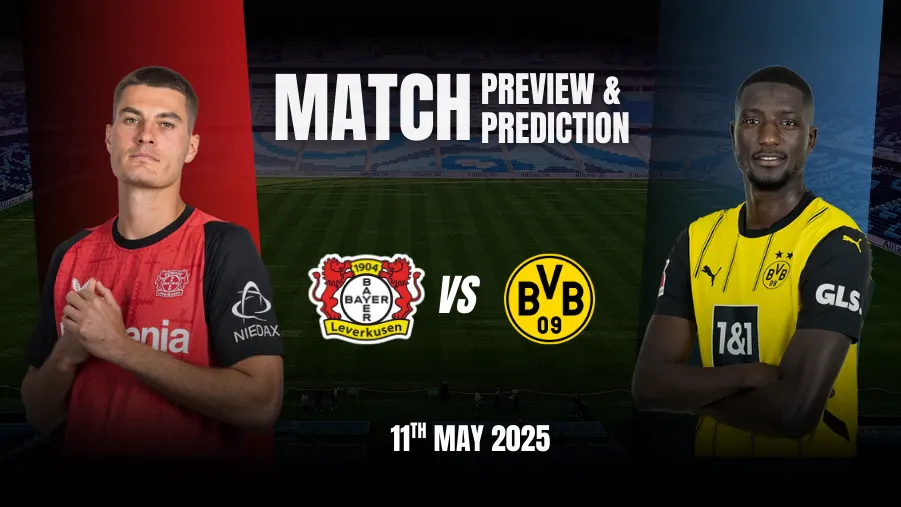 Bayer Leverkusen vs Borussia Dortmund Prediction, Preview, Predicted Lineups | Bundesliga, 2025